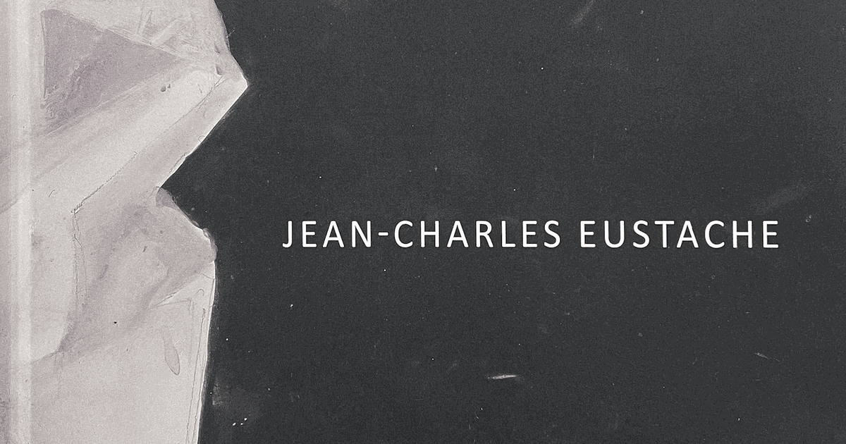 Publication: Jean-Charles Eustache - From Dark to Dust - From Dusk to ...